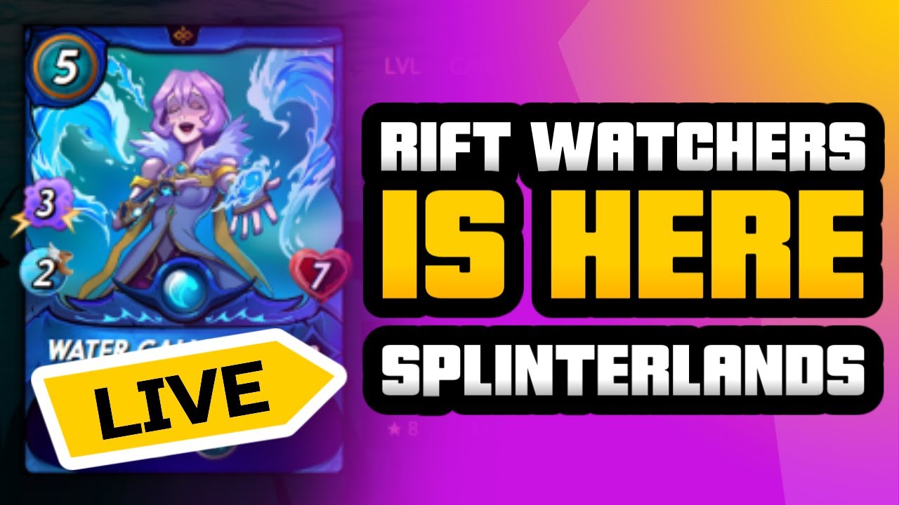 Rift Watchers is Here! | Splinterlands - YouTube