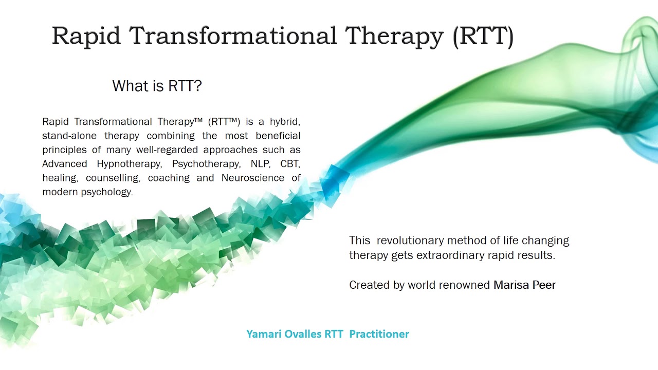 What is Rapid Transformation Therapy (RTT) - YouTube