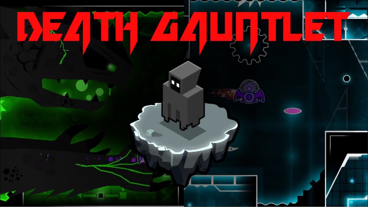 Death Gauntlet last two demons - Adust & The Behemoth - Geometry dash ...