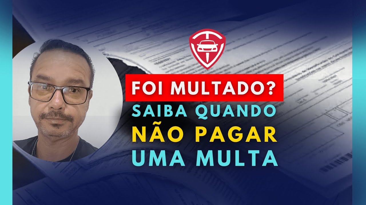 FOI MULTADO QUANDO NÃO É PRECISO PAGAR UMA MULTA - YouTube