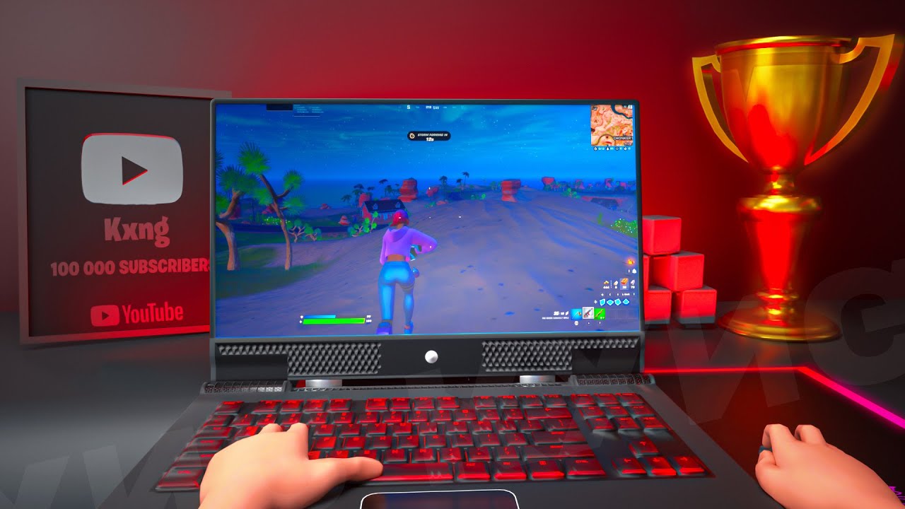 The Best Laptop Player... (100K Subscribers) - YouTube