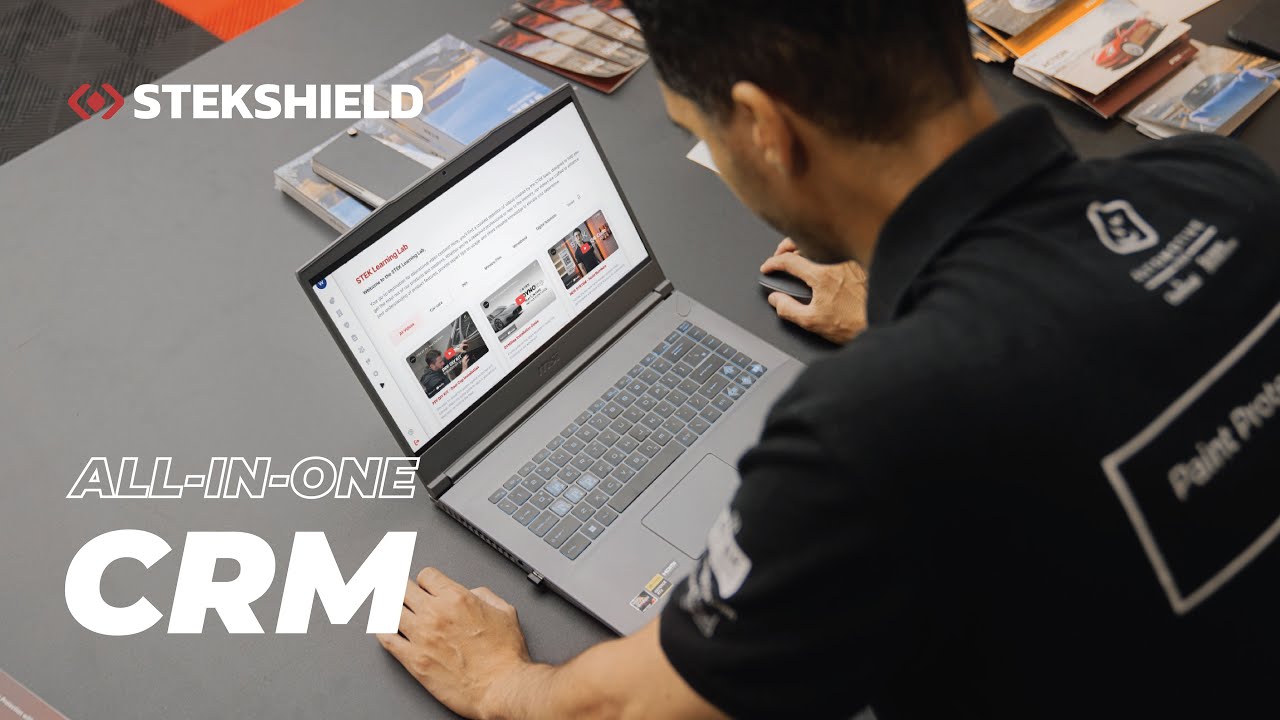 'STEKSHIELD' all-in-one CRM platform | STEK - YouTube