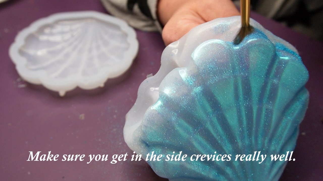 #78 Beautiful Sea shell trinket dish - YouTube