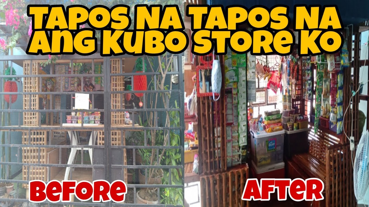 Sa Wakas Tapos Na Tapos Na Ang Kubo Store Ko. - YouTube