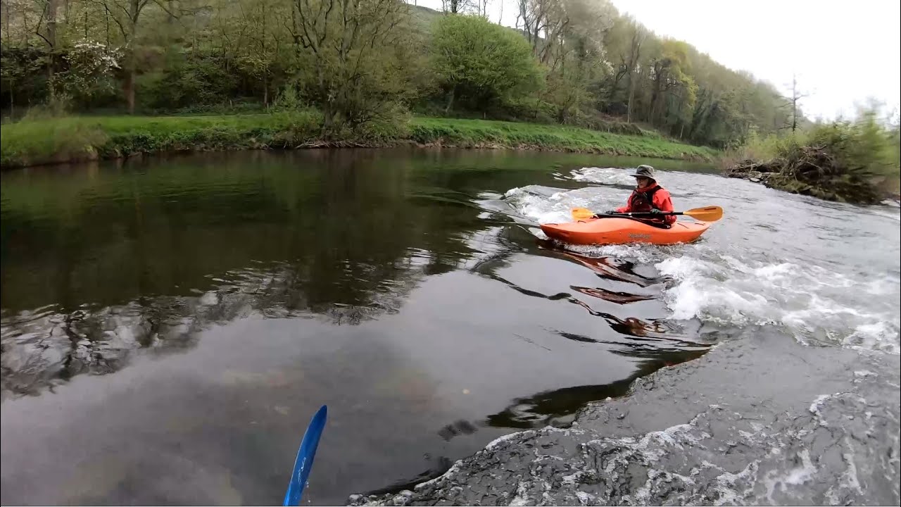Kayaking the River Wye - Day 2 - Hereford to Hoarwithy - YouTube