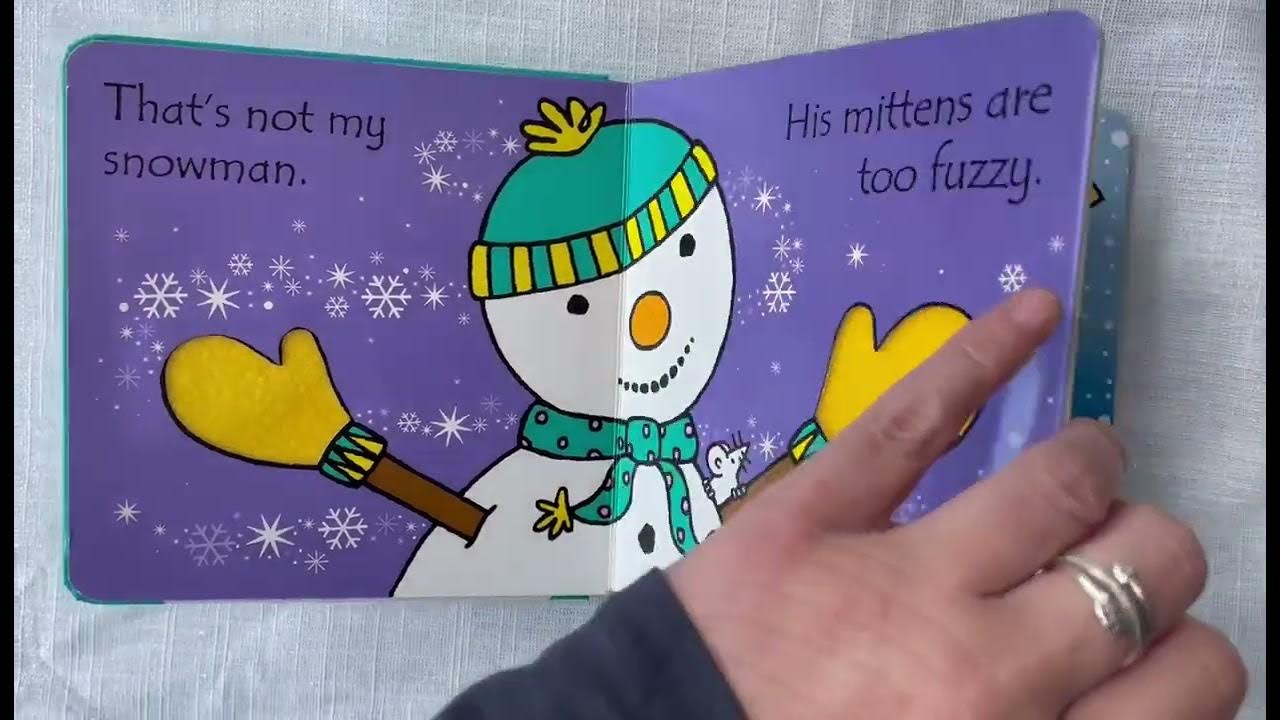 That’s not my snowman - Usborne Books - YouTube