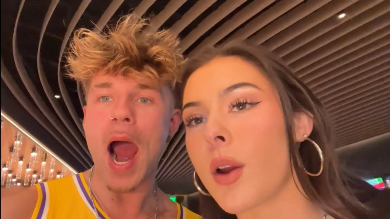 Vik White, Lauren Gibson & Lebron James - Lakers Game Full Recap - YouTube