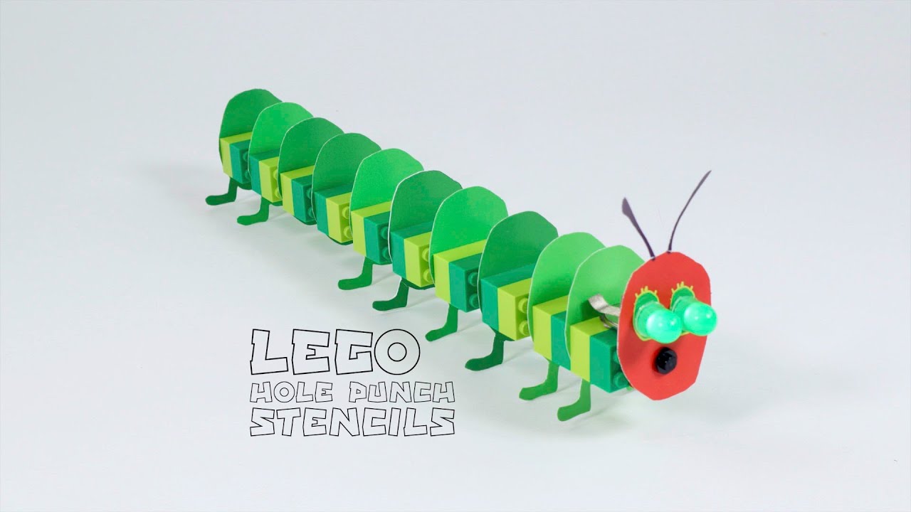 LEGO Hole Punch Stencils - YouTube