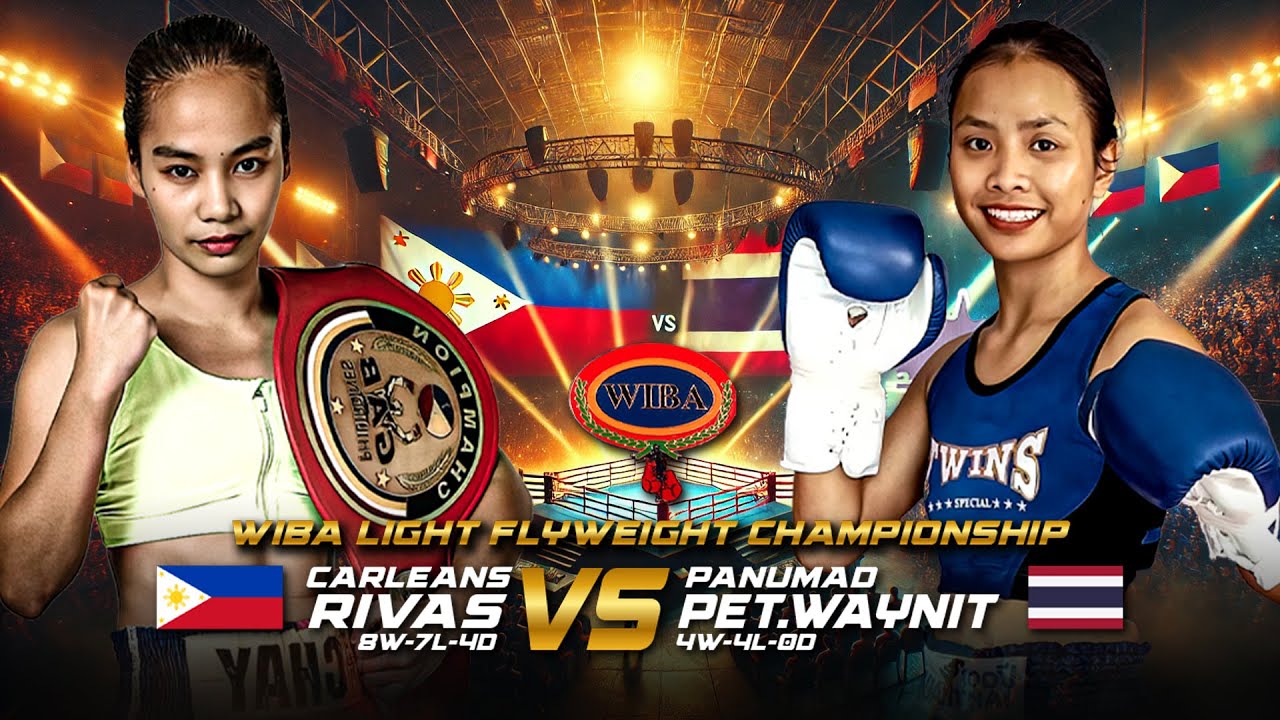 Carleans Rivas 🇵🇭 VS Panumad Singmanasak Gym 🇹🇭 - YouTube