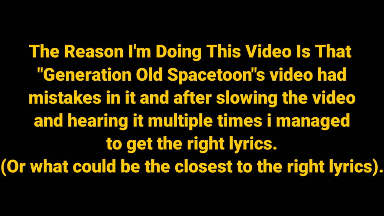 Spacetoon:Planet History English Lyrics - YouTube