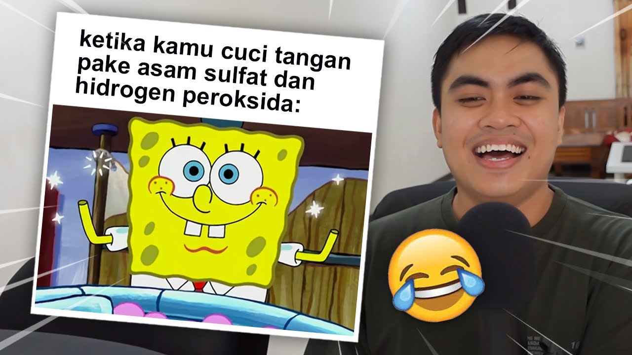 Jangan cuci tangan pakai asam sulfat! - Reaction Meme Sains 🤣 - YouTube