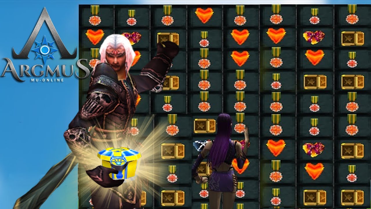 Mu Online 🤑🤪 Tiramos un Baul entero de Cajas// Medallas // Gm box y ...