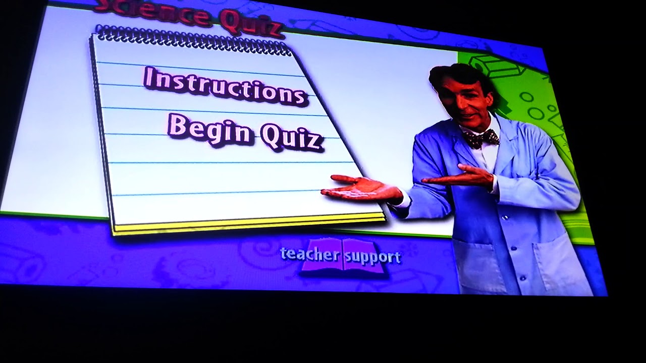 Bill Nye the science guy skin dvd menu walkthrough - YouTube