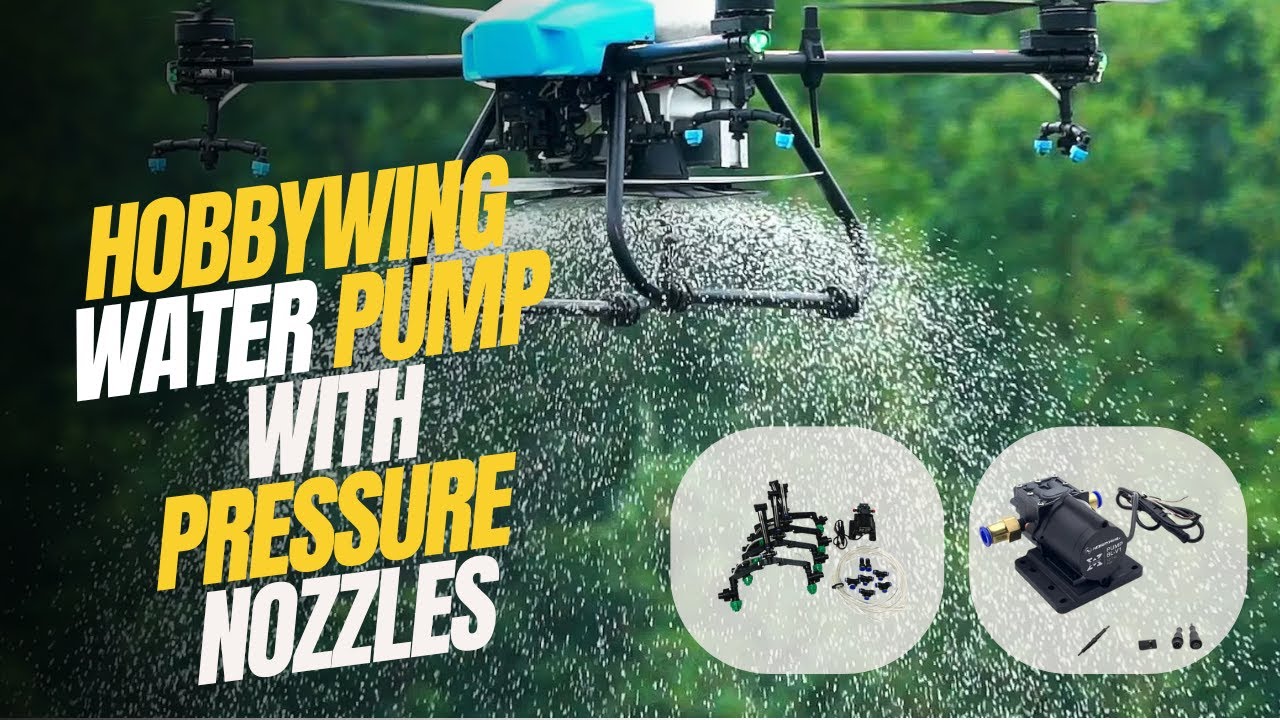 SAMLI Hobbywing 8L Brushless Water Pump: Boost Your Agri Drone Spraying ...