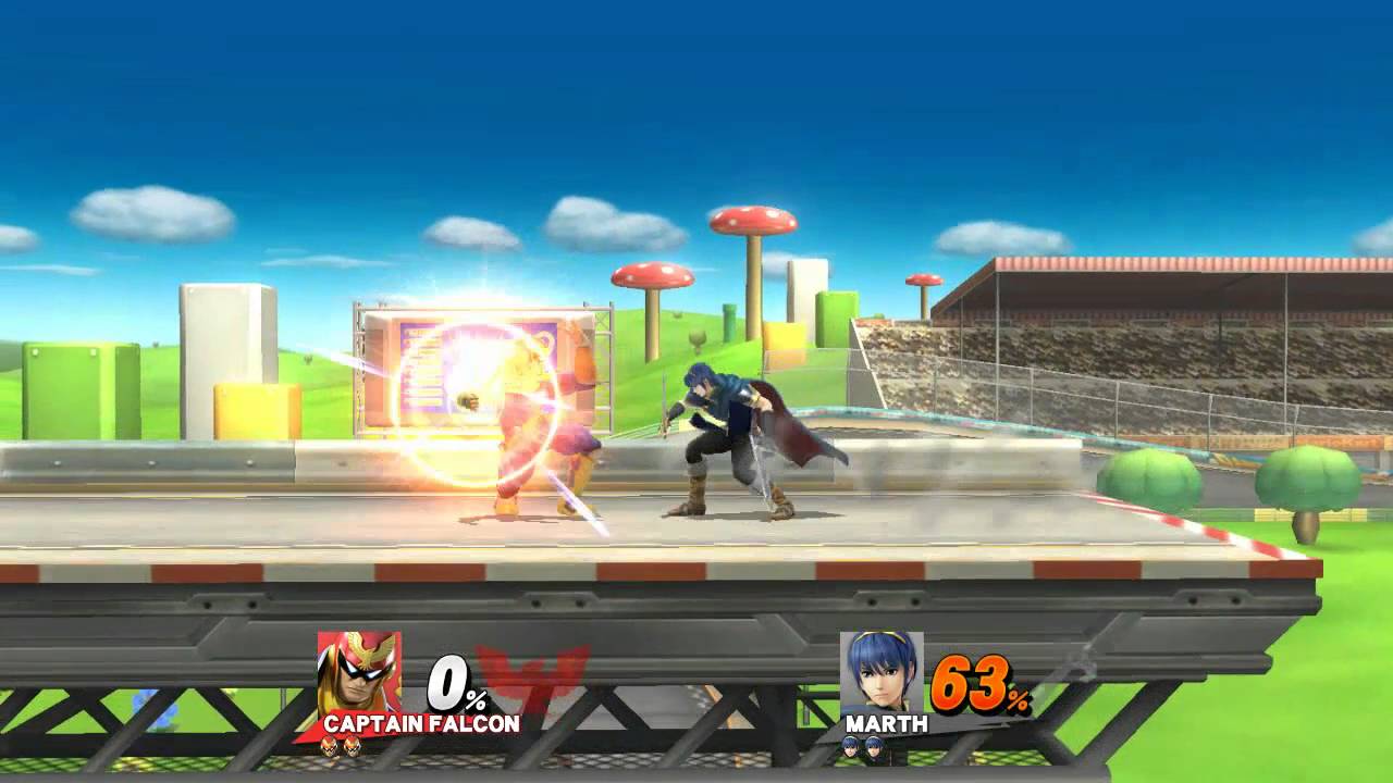 Captain Falcon vs Marth - YouTube