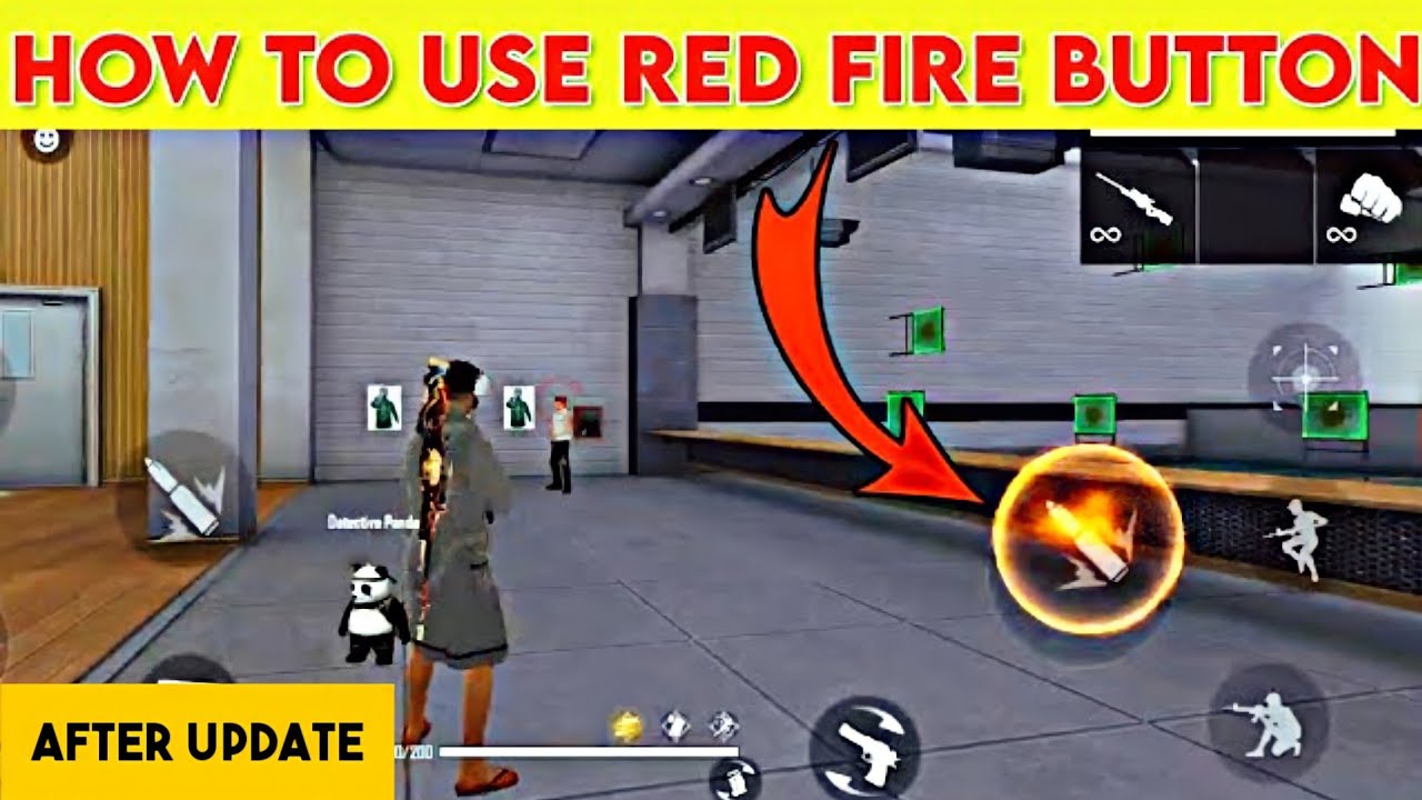 How To Use Red Fire Button 2021 | Red Fire Button Tips and Trick ...