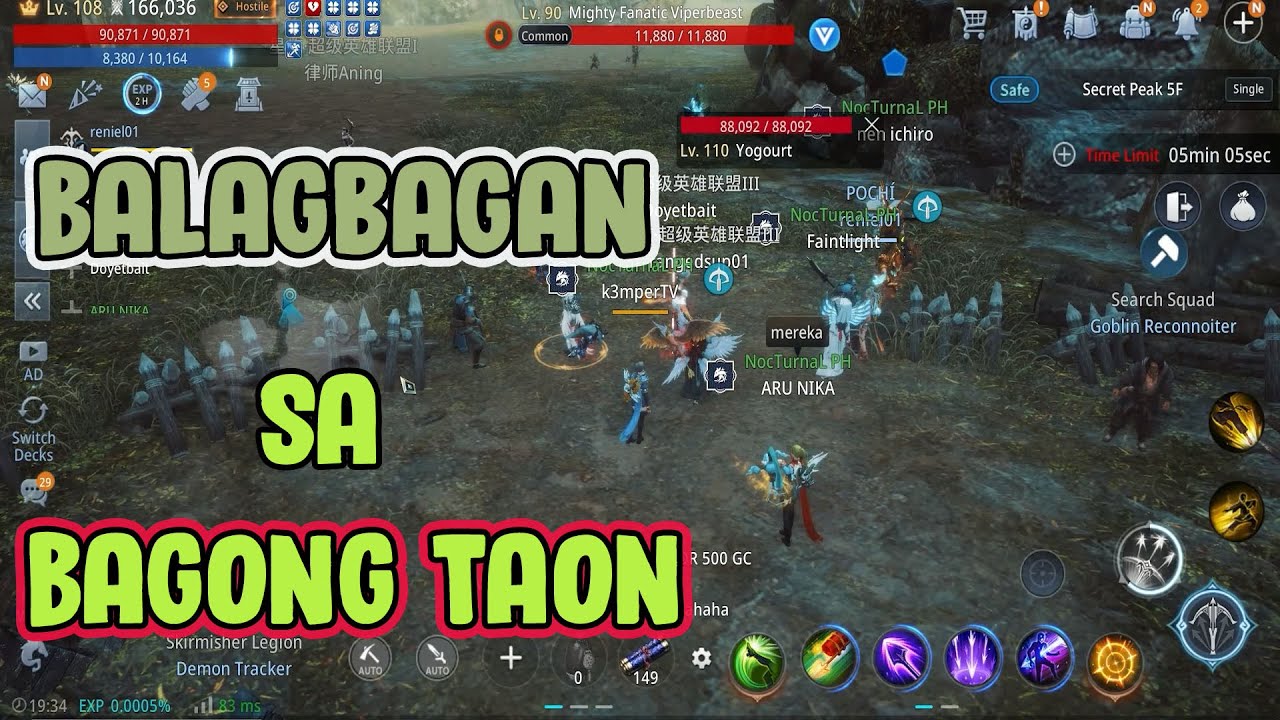 Mir4 | Balagbagan sa Bagong Taon - YouTube