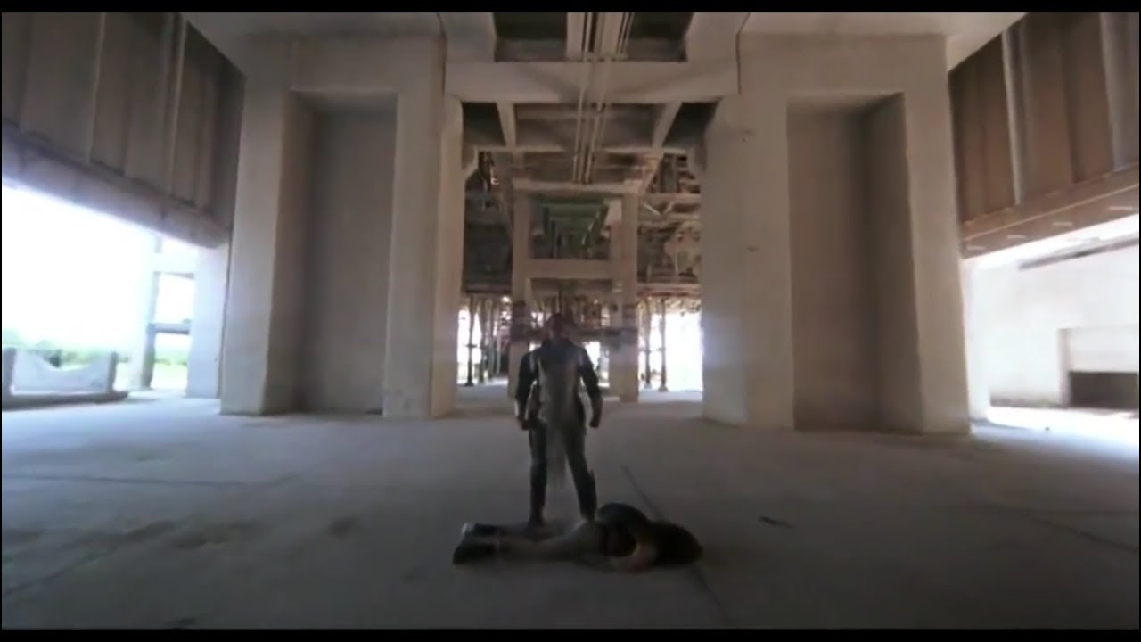 Cyborg (Abandoned Mill Fight Scene) 1989 - YouTube