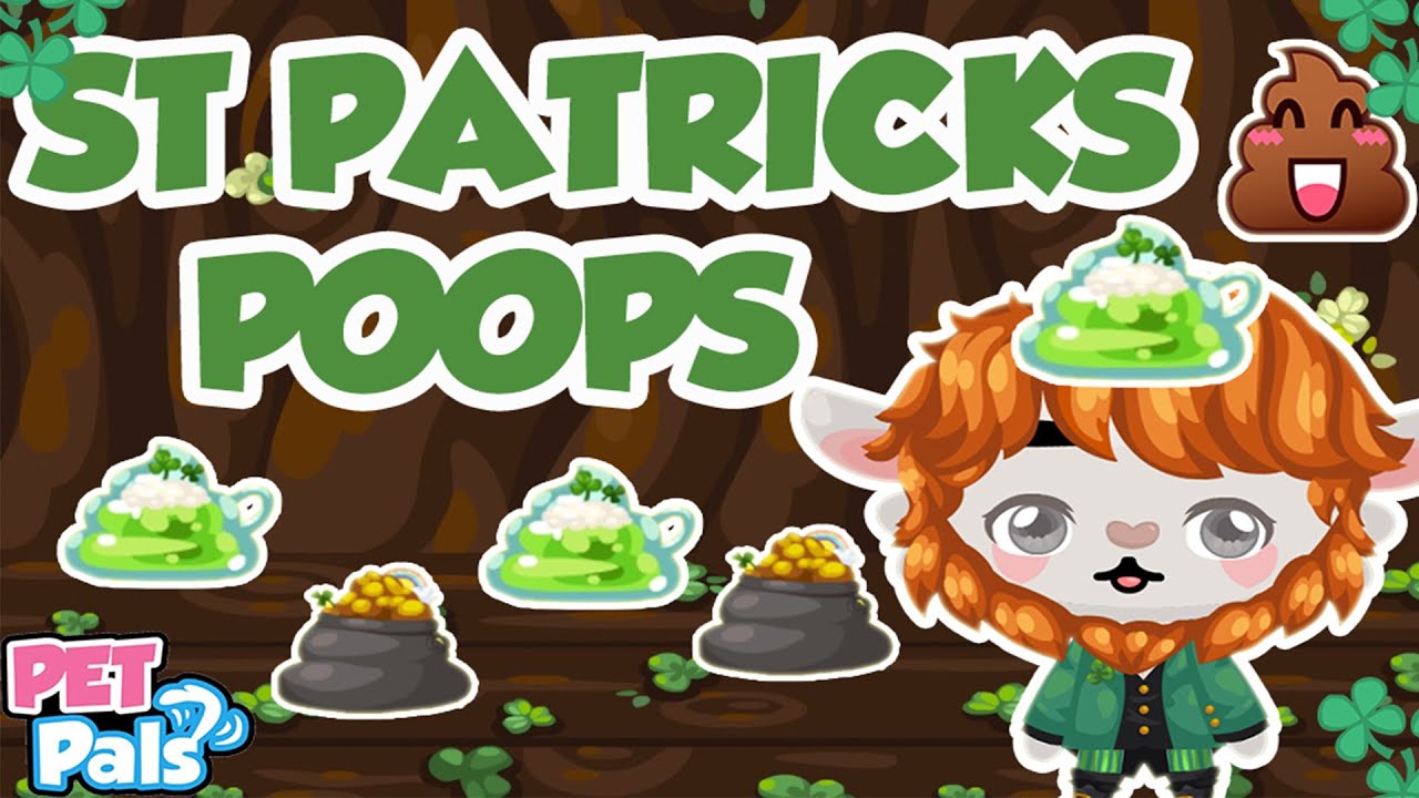 Pet Pals - NEW ST PATRICK'S POOPS | HOW TO GET THE NEW POOPS | "ST ...
