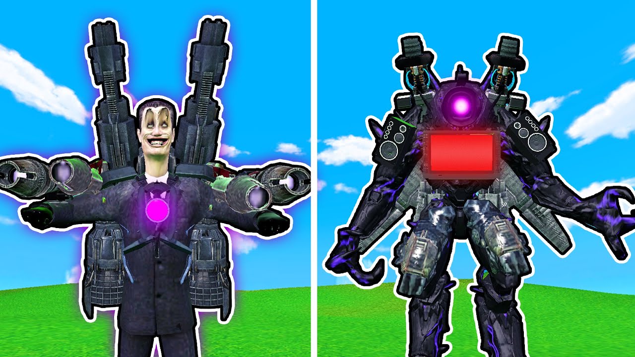 อัพเกรดโลกคู่ขนาน!! Multiverse G-MAN Skibidi Toilet ปะทะ อัพเกรดไททัน ...