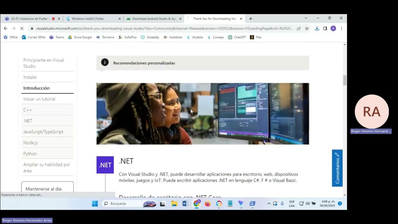 01 Instalacion flutter Parte 2 - YouTube