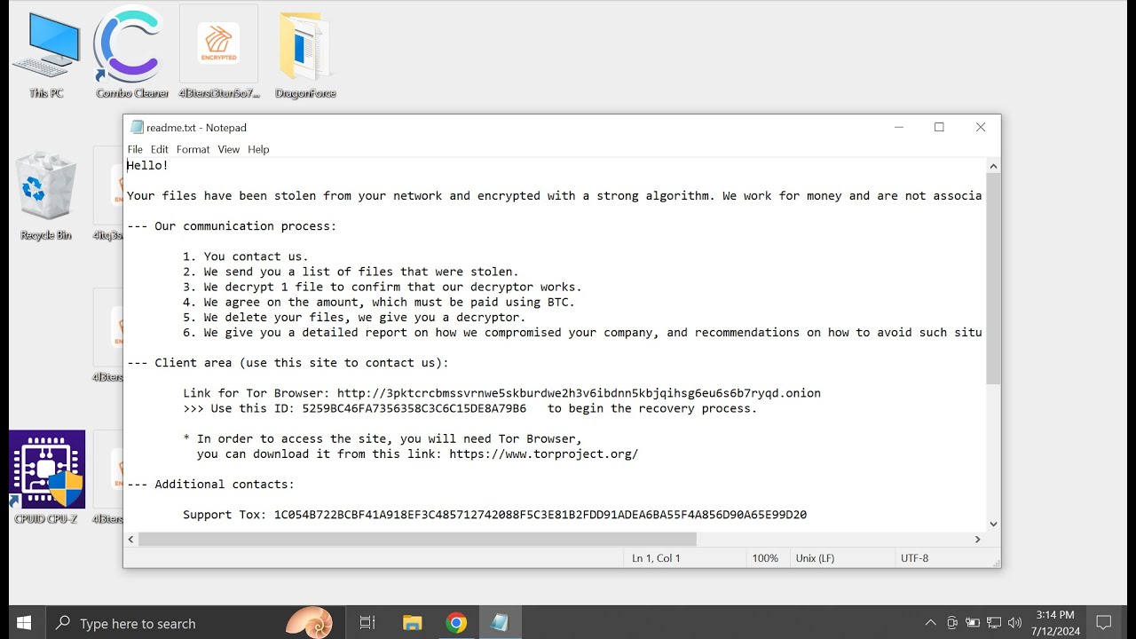DragonForce ransomware removal [.dragonforce_encrypted file virus ...