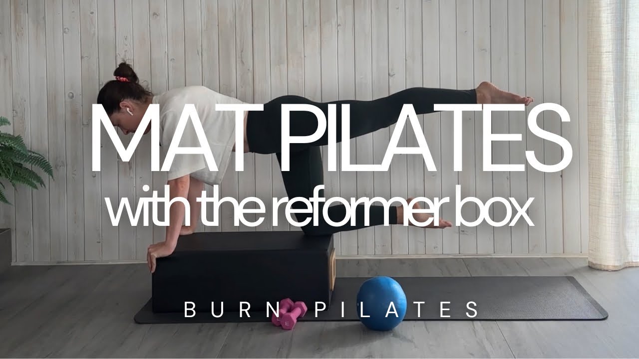MAT PILATES | WITH A PILATES BOX 20 mins. - YouTube