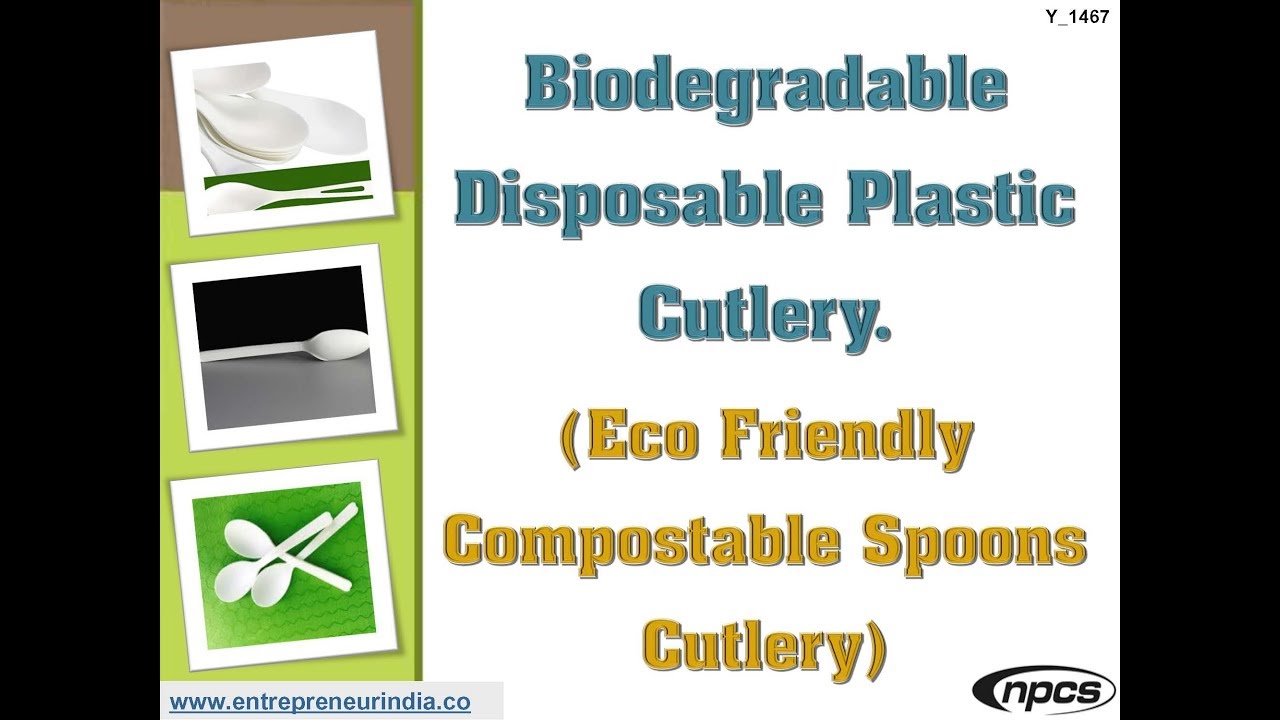 Biodegradable Disposable Plastic Cutlery | Eco-Friendly Compostable ...