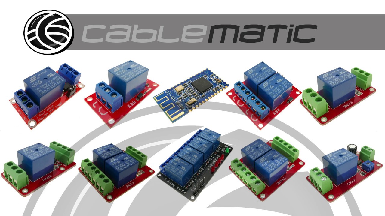 Módulos electrónicos de relés - distribuido por CABLEMATIC ®Puede ...