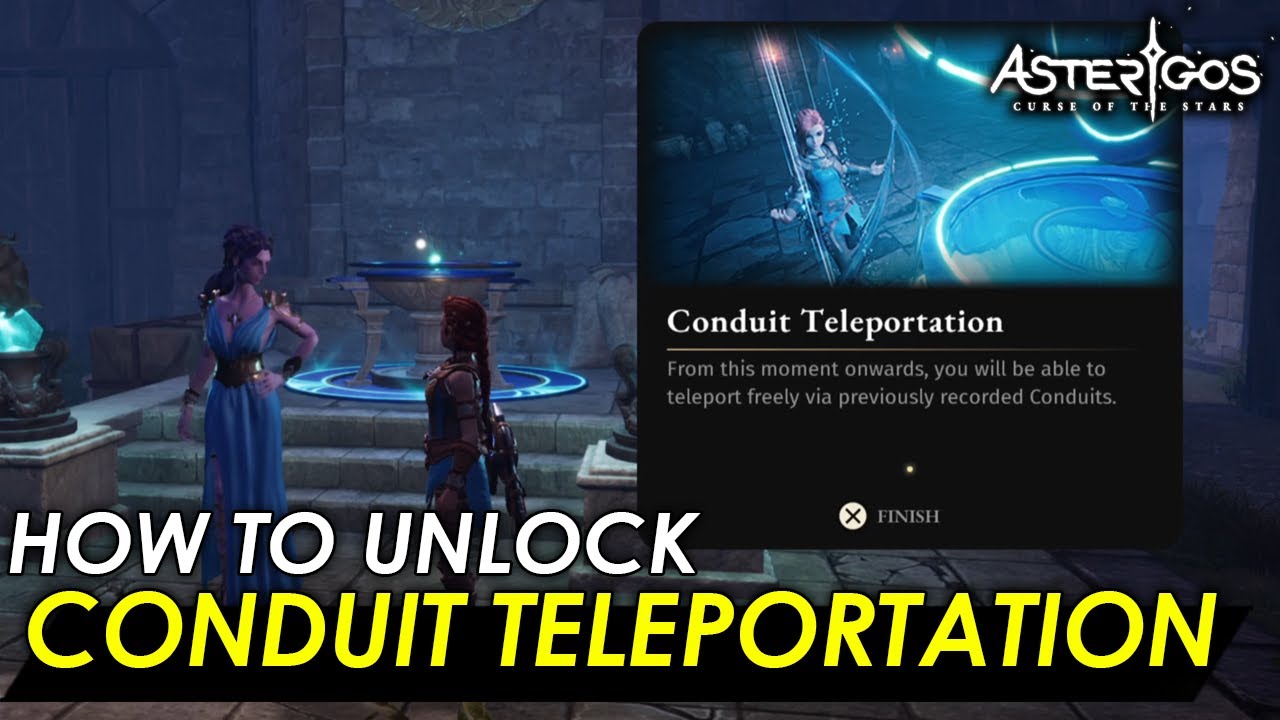How to unlock Teleporting (Fast Travel) | Asterigos: Curse of the Stars ...