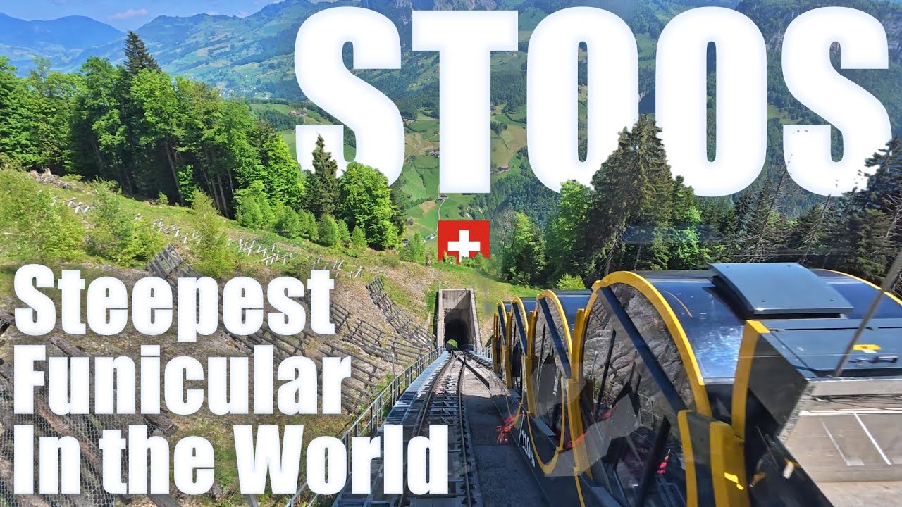 World’s Steepest Funicular Ride: Stoosbahn’s 110% Gradient Defies the ...