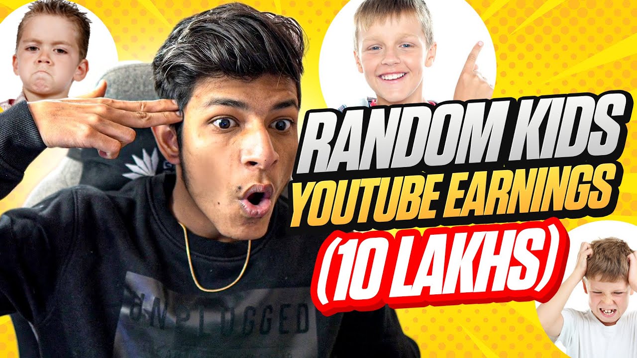😂 Random Kids Reveal My YouTube Earnings - SAMSUNG,A3,A5, A6,A7,J2,15 ...