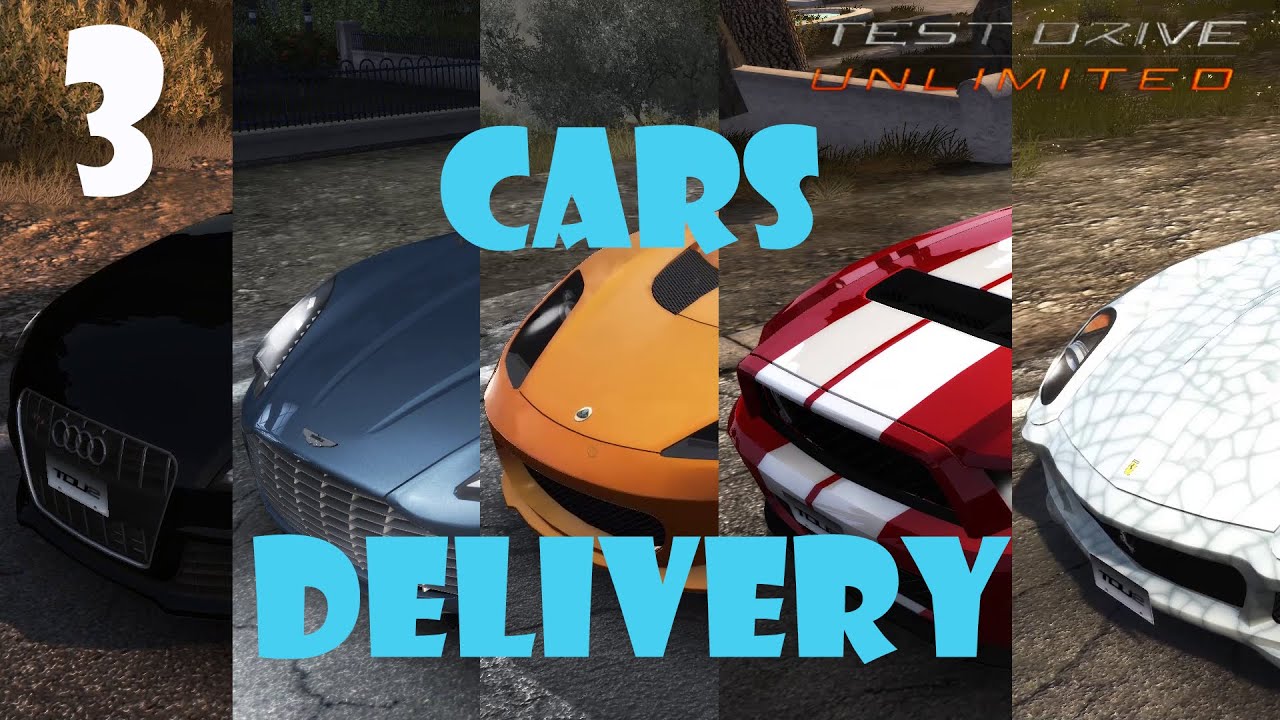 TDU 2 | TDU World - all Cars Delivery Part 3 - YouTube