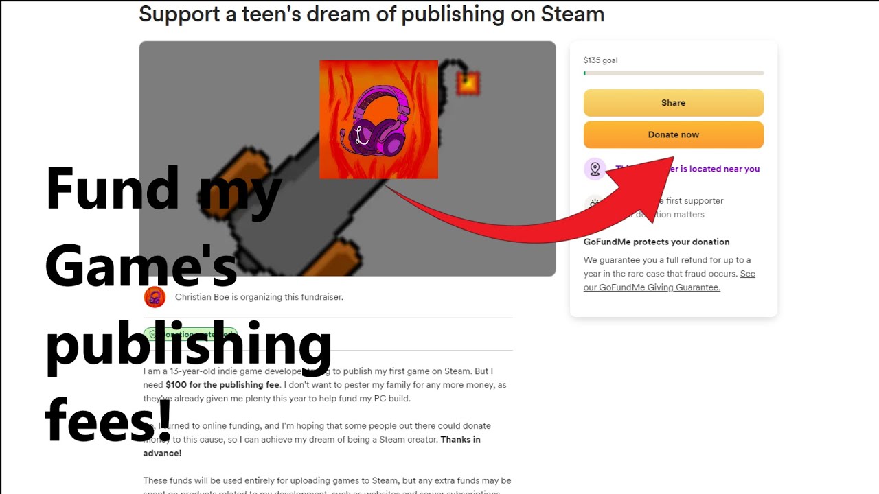 Support my Dream of Becoming a Steam Creator - YouTube