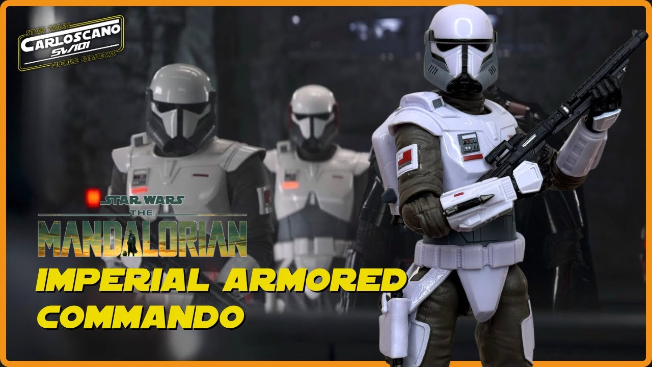 IMPERIAL ARMORED COMMANDO 💥 The Mandalorian (The Black Series) ¡Imperial con armadura BESKAR ...