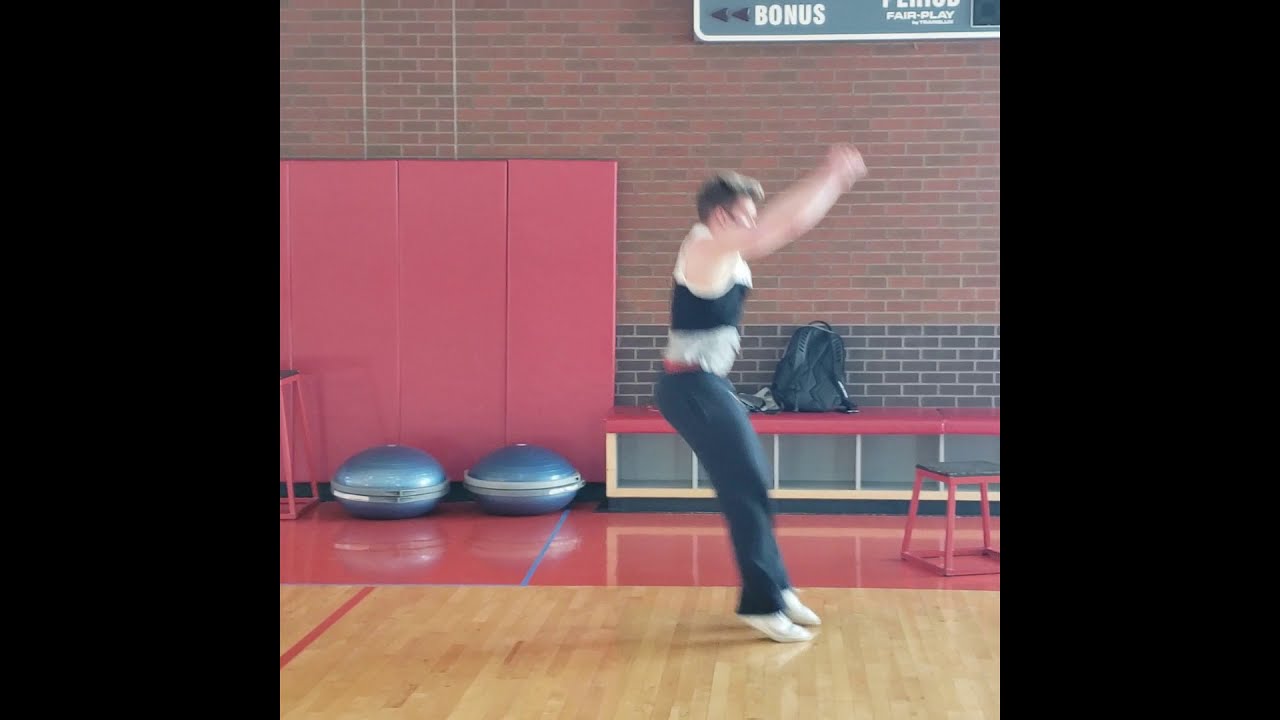 Long Jump Side View - YouTube