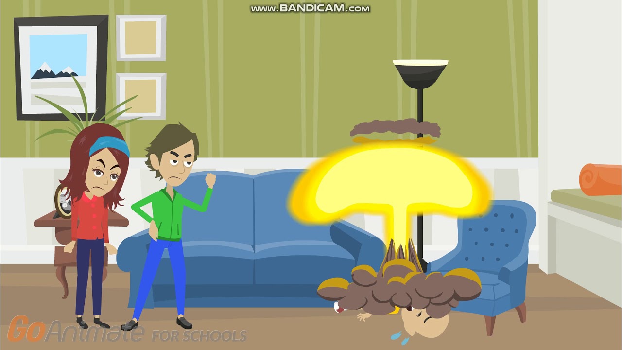 {GoAnimate} Caillou gets grouded | Punishment day | Dies - YouTube