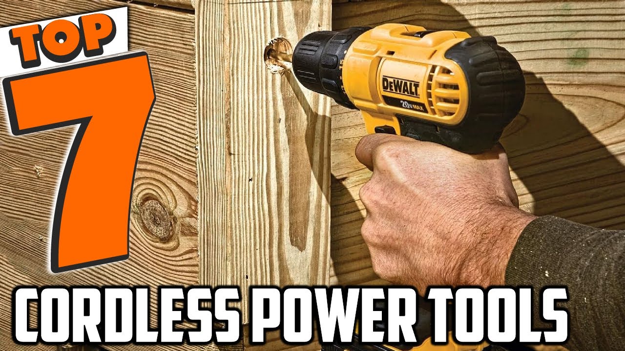 7 Best Cordless Power Tools for Efficiency and Power - YouTube