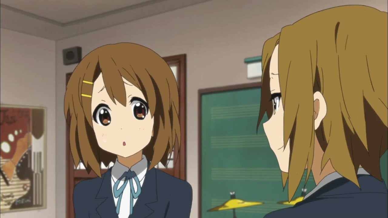 Yui underestimates Ritsu 【K-ON!】 - YouTube