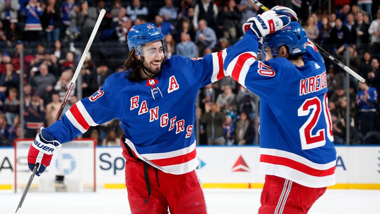 New York Rangers Scored 2 Goals In 6 Seconds vs Toronto Maple Leafs ...