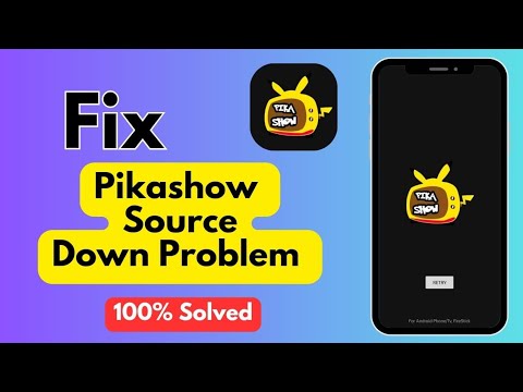 How To Fix Pikashow Source Down Problem (2024) | Pikashow App Source Down Problem - YouTube