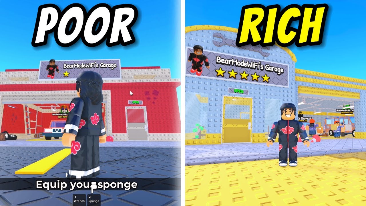 Fixing EVERY CAR and BECOMING RICH in Roblox Repair a Car! - YouTube