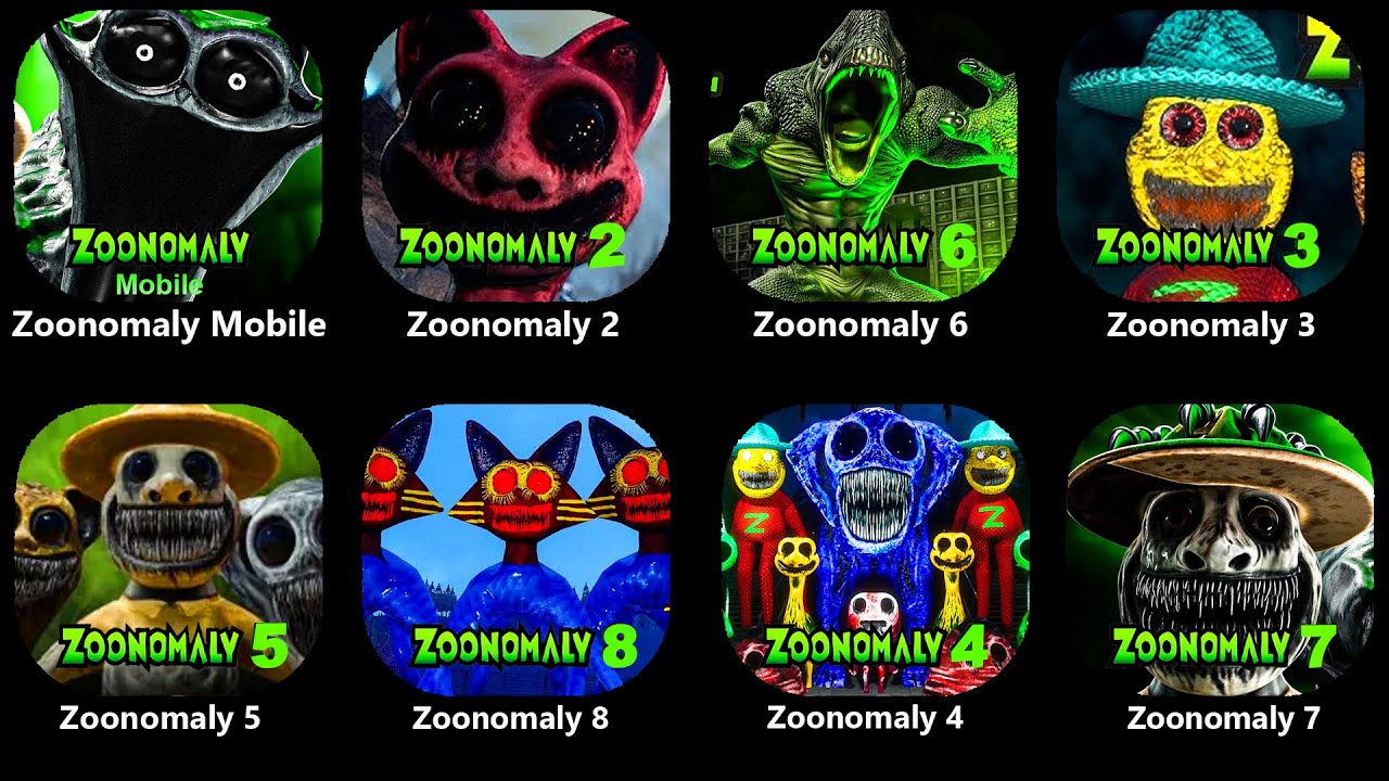 Zoonomaly Mobile Official GamePlay - Zoonomaly 2 - 8 Fanmade,Zoonomaly ...