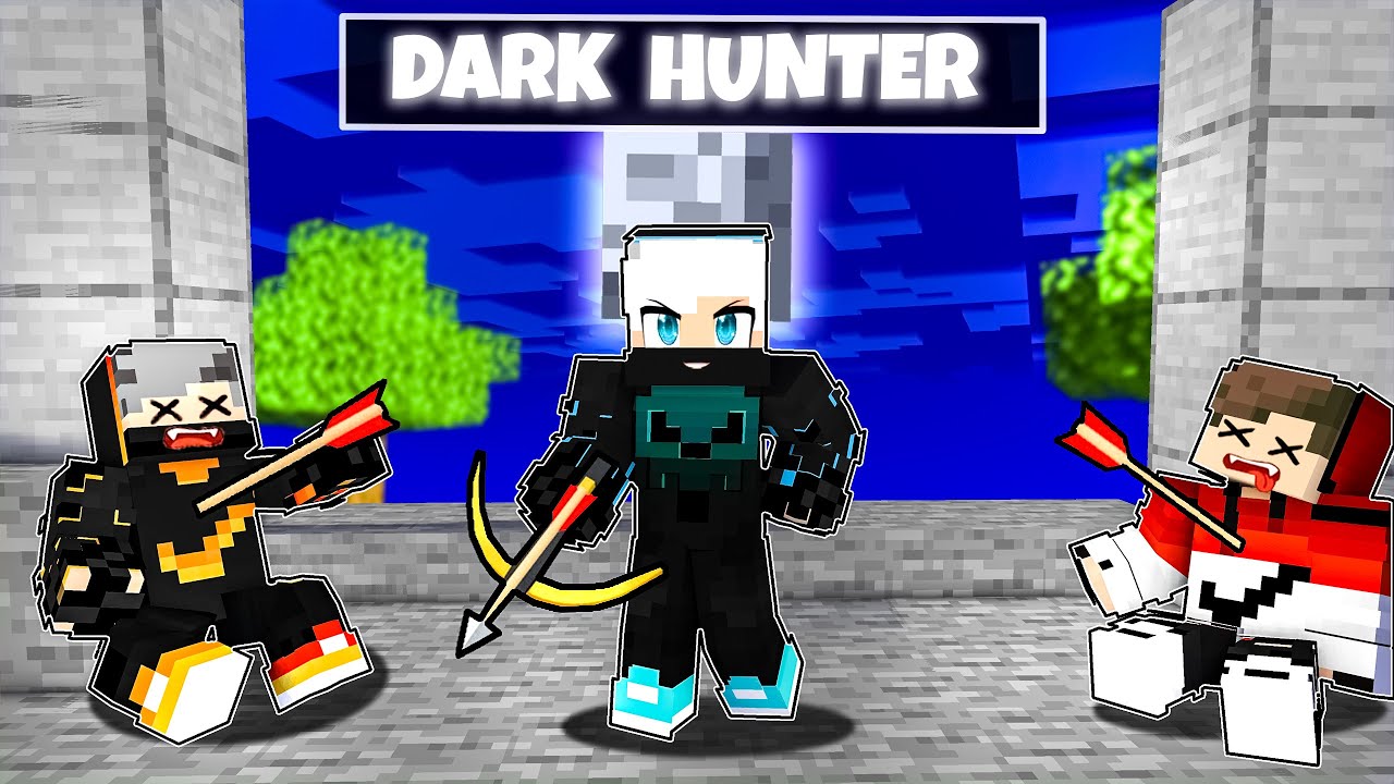 Playing As DARK PLAYER HUNTER In Minecraft (Hindi) - YouTube