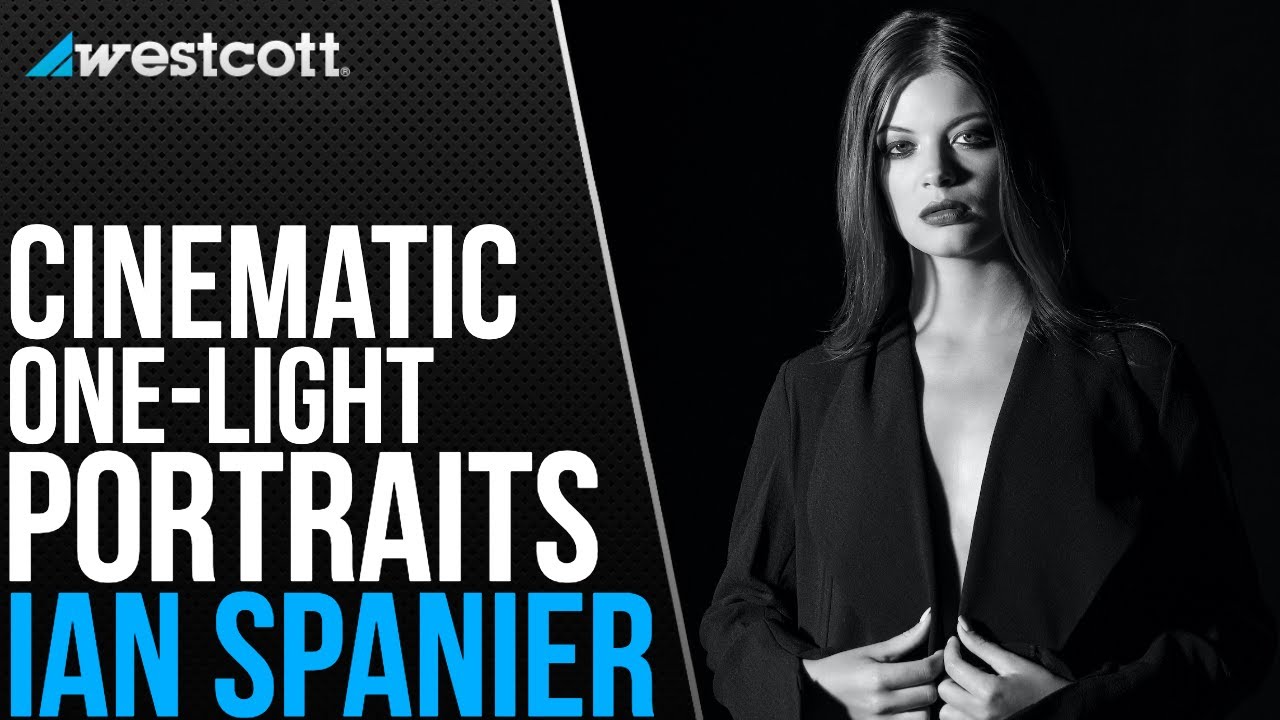 Creating an Easy One Light Setup for Moody Portraits - YouTube