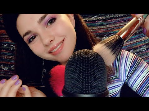 Prim ASMR Mic Brushing 1 HOUR 🎧 - YouTube