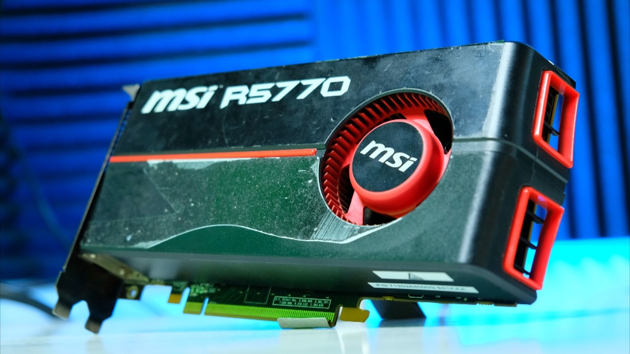 MSI Radeon HD 5770 Benchmark - YouTube