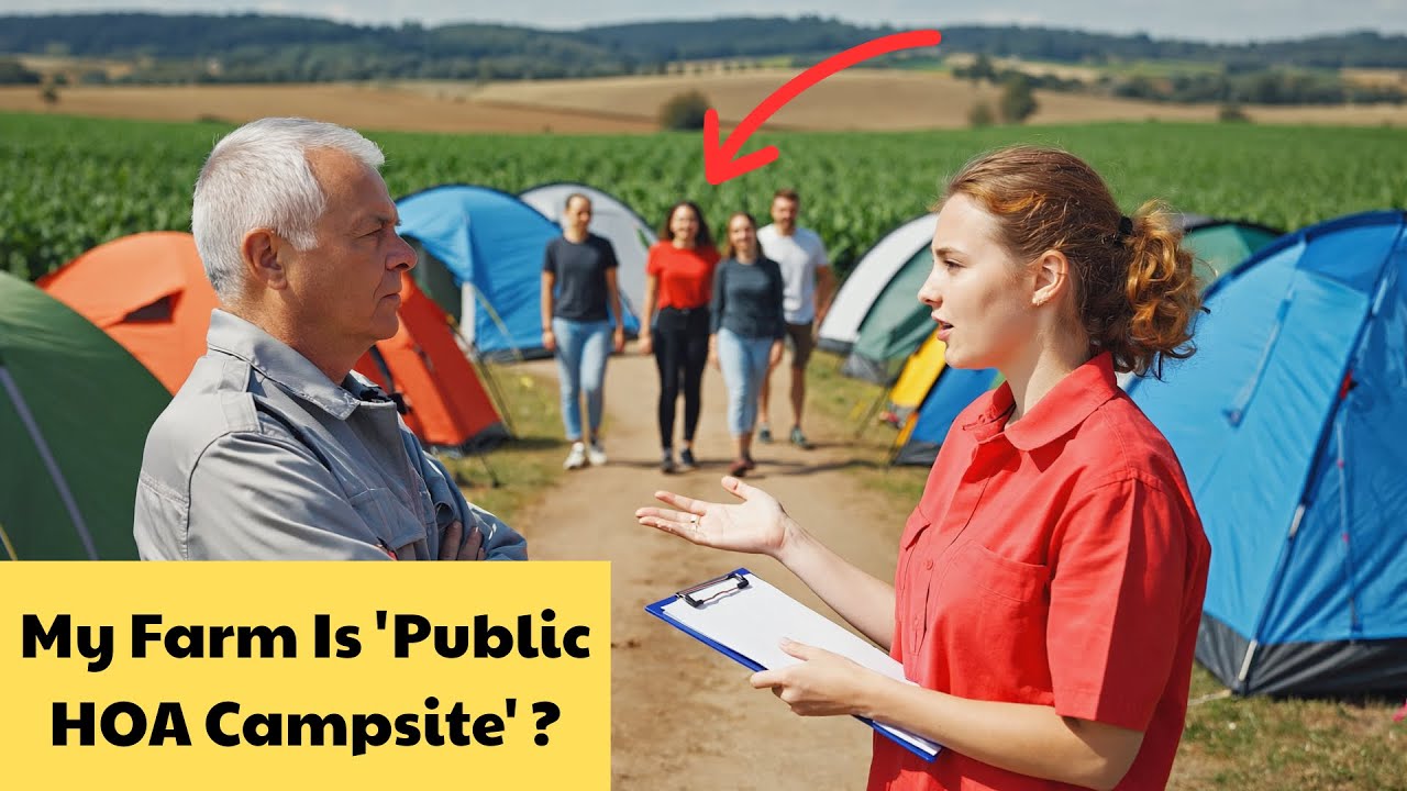 HOA Turned My Farm Into Their Campsite—So I Let Nature Handle It! - YouTube
