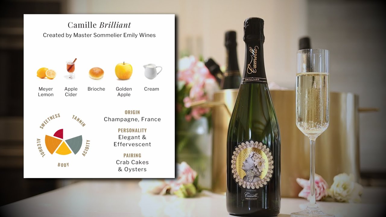 Camille Brilliant by Master Sommelier Emily Wines - YouTube