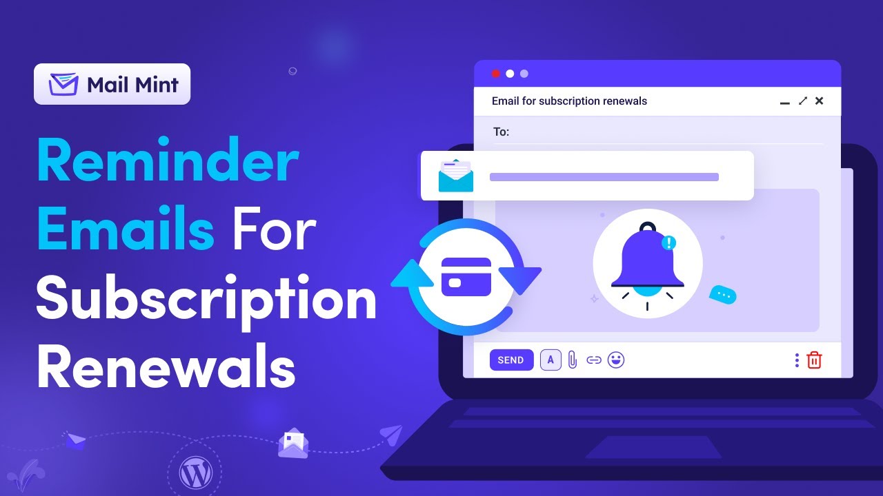 How To Set Up Reminder Emails For Subscription Renewals - YouTube